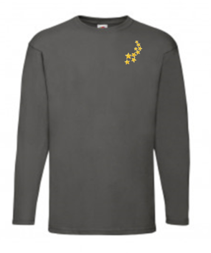 Men Graphite Colour Embroider T-Shirts - Design 1067 - Grand T-Shirts